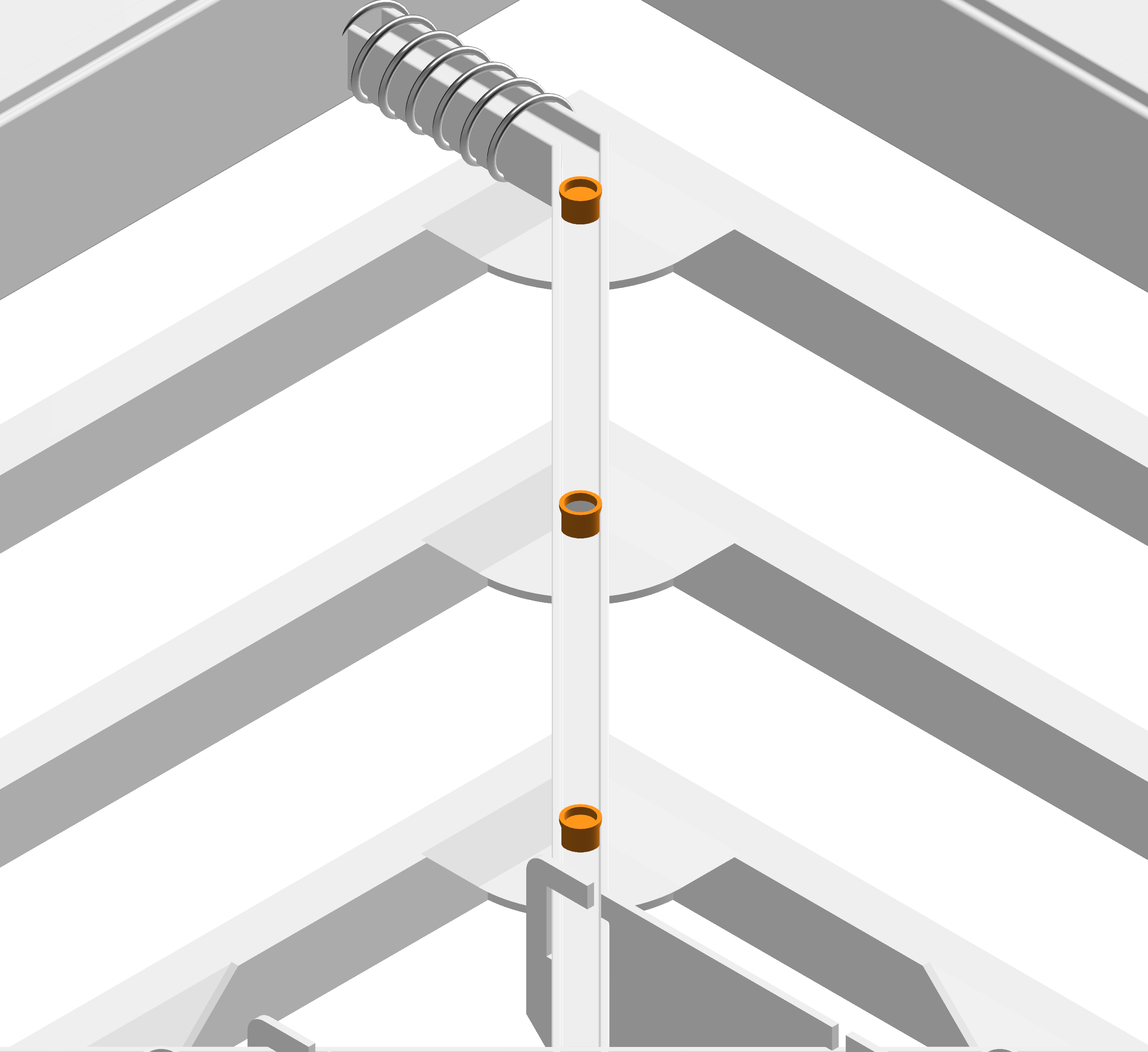 600X600 LOUVER FACE SQUARE DIFFUSER