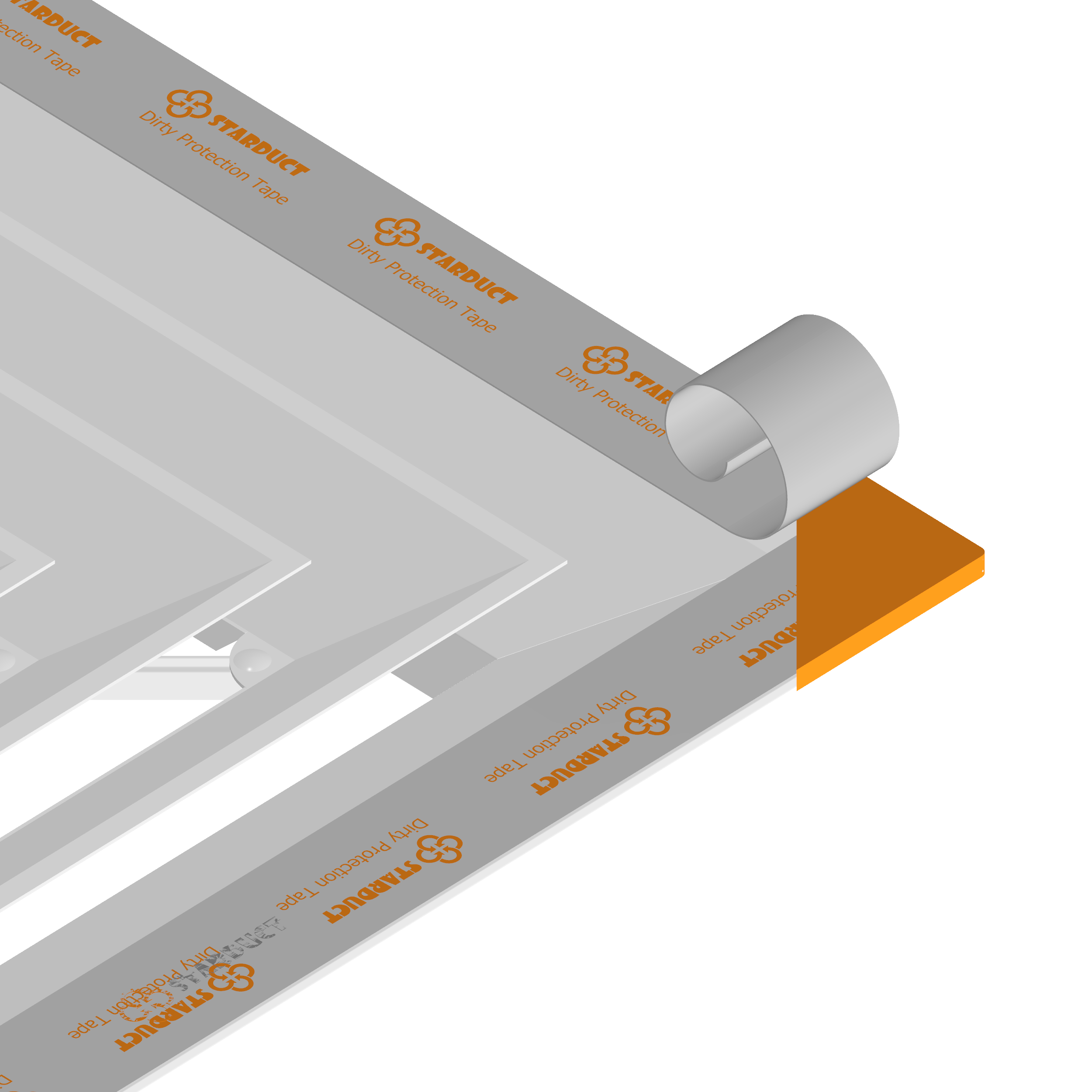 600X600 LOUVER FACE SQUARE DIFFUSER