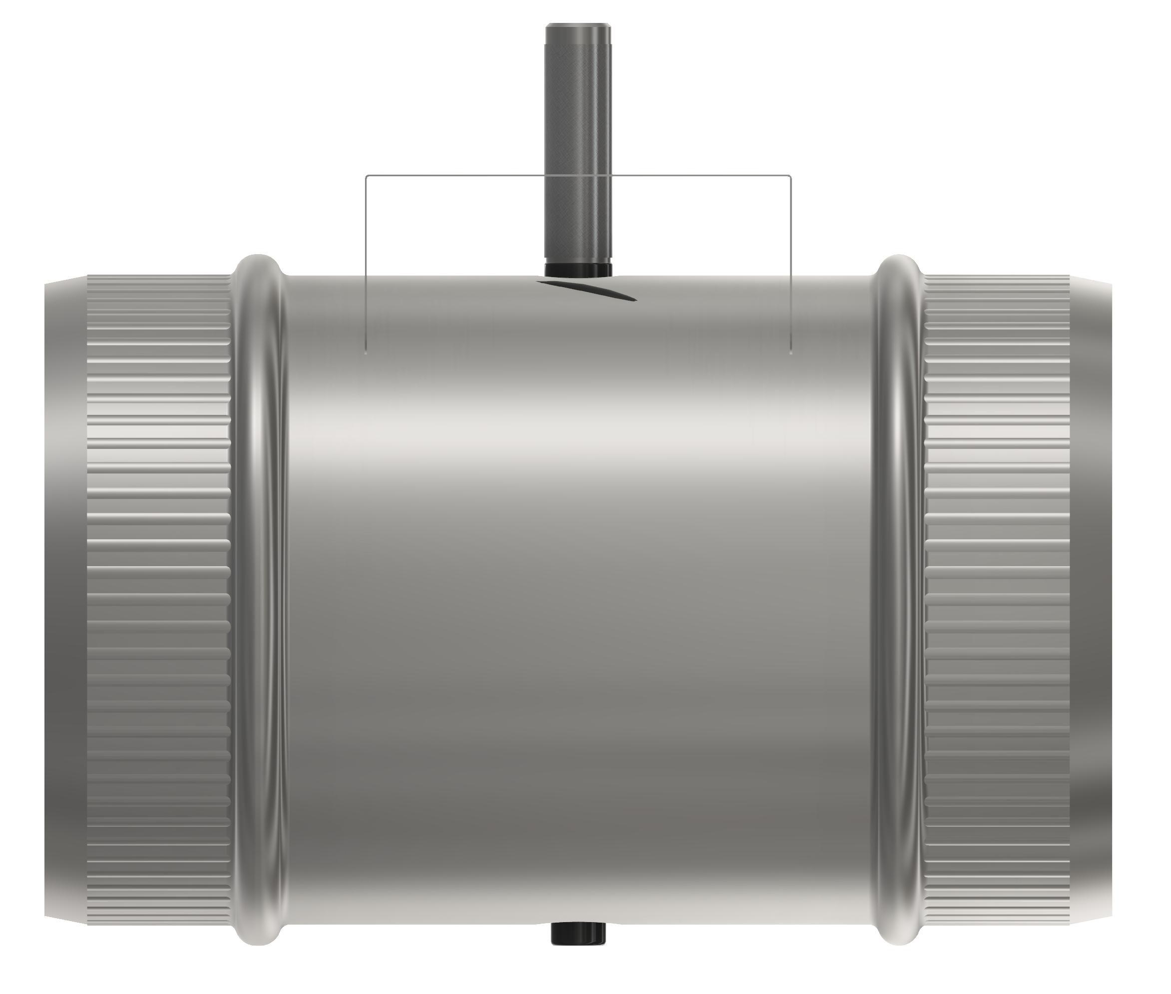 ROUND HANDLE VOLUME CONTROL DAMPER