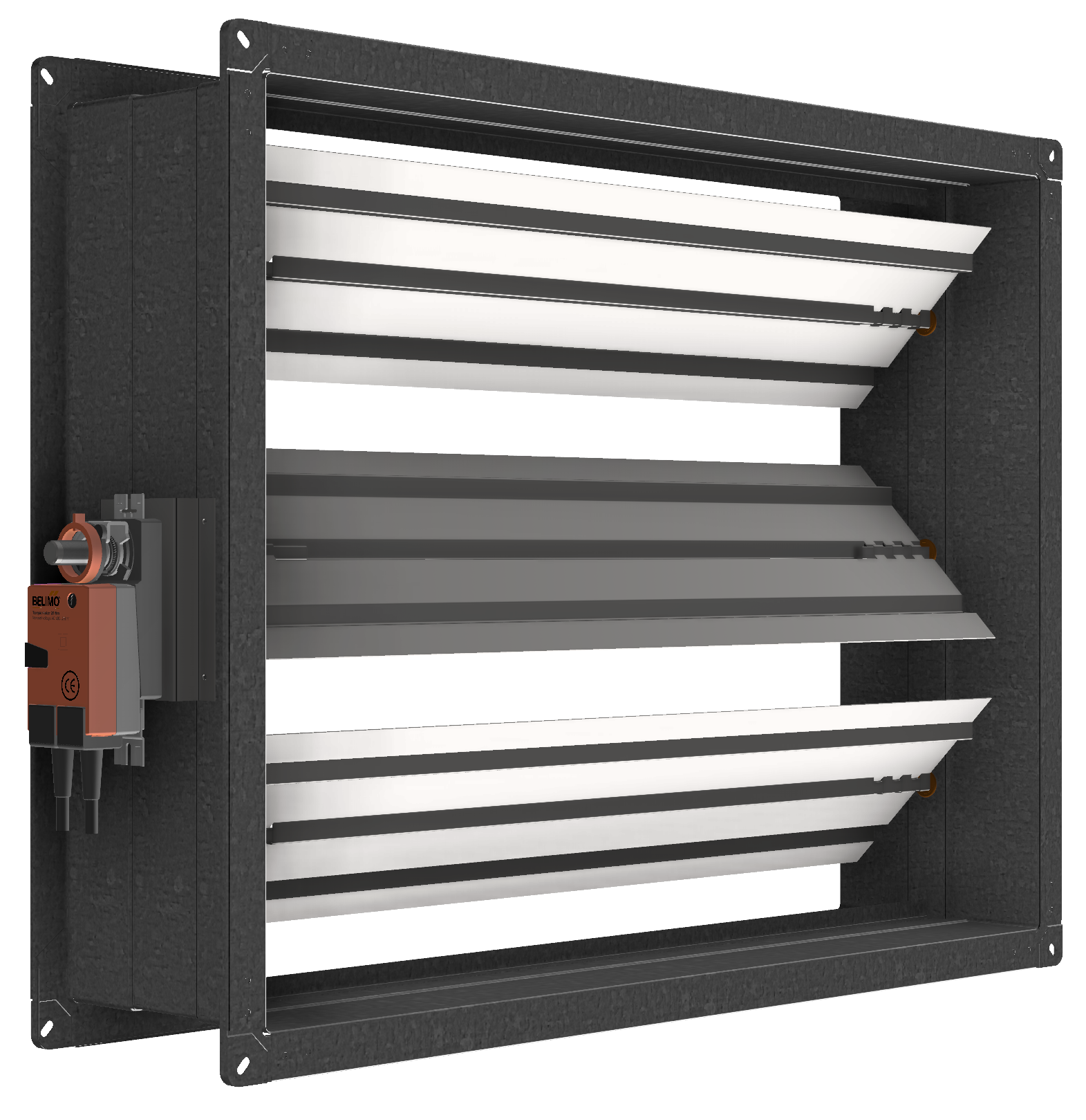 VOLUME CONTROL DAMPER (KNOB HANDLE SCREW TYPE)