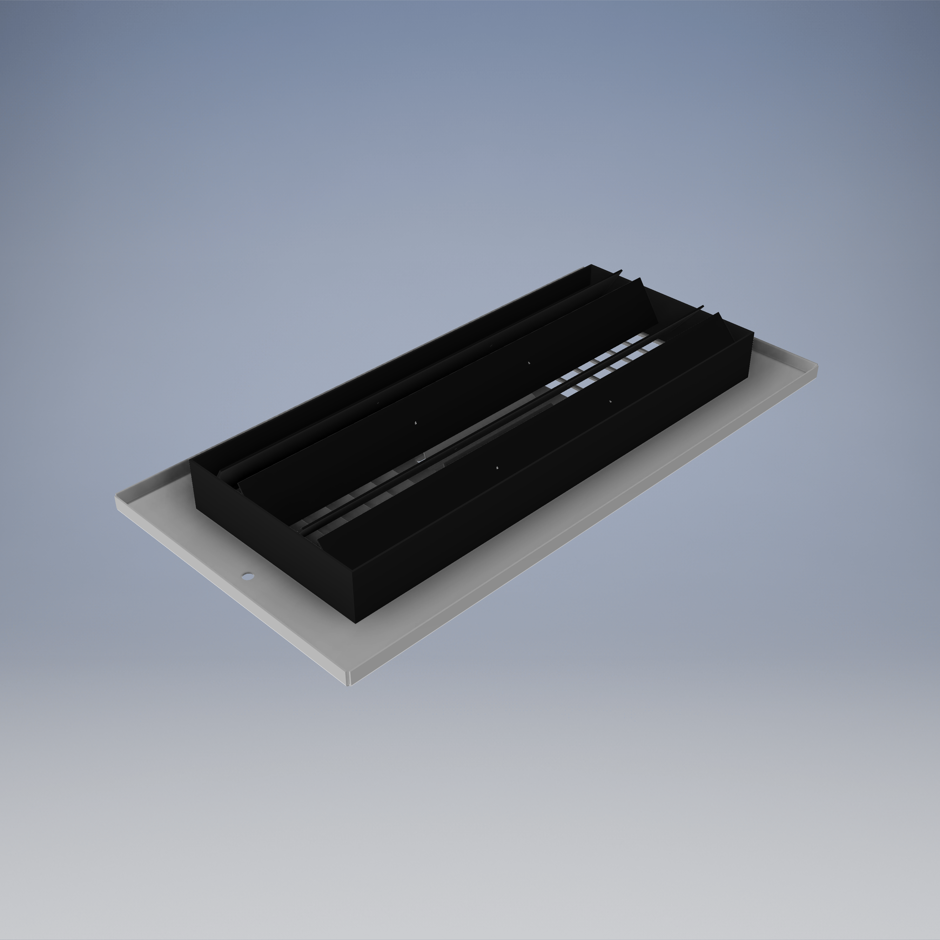 REGISTER 3 WAY 12X4 INCHES