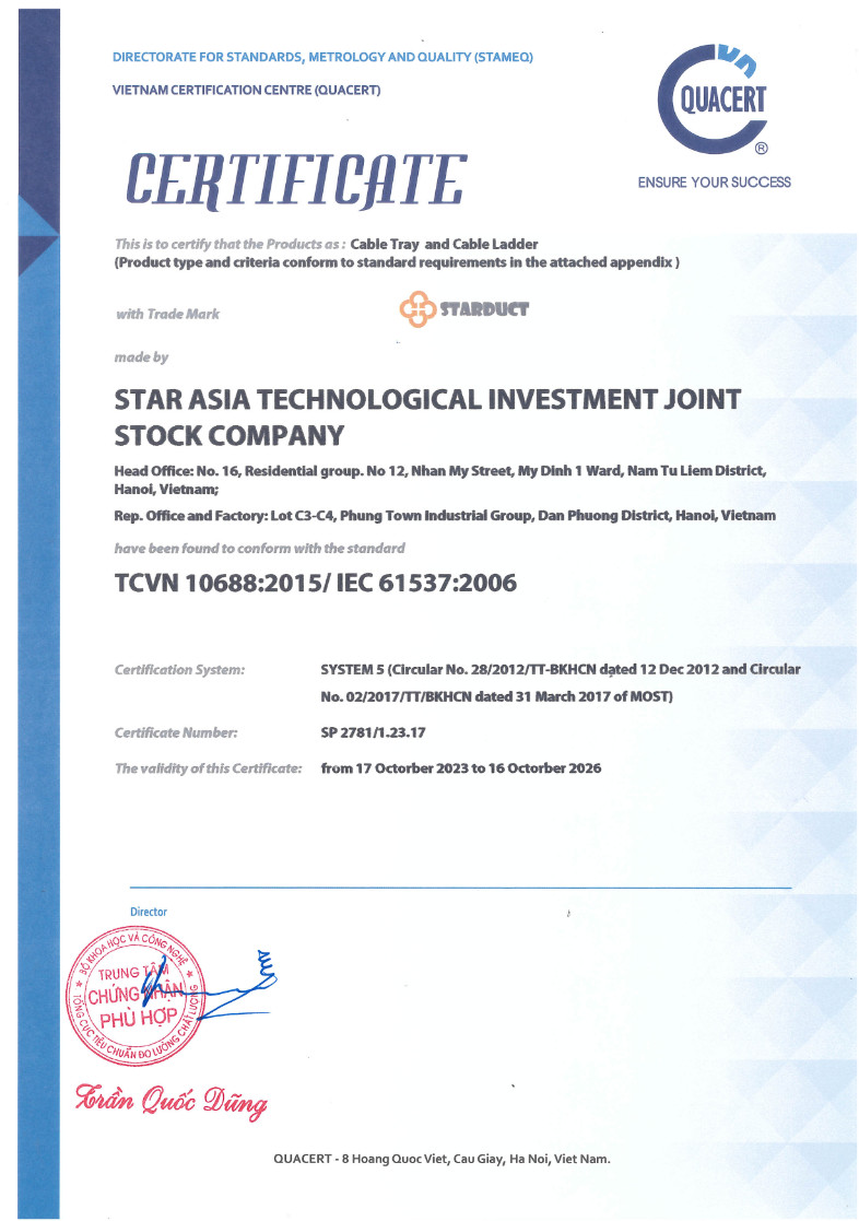 CABLE TRAY AND LADDER