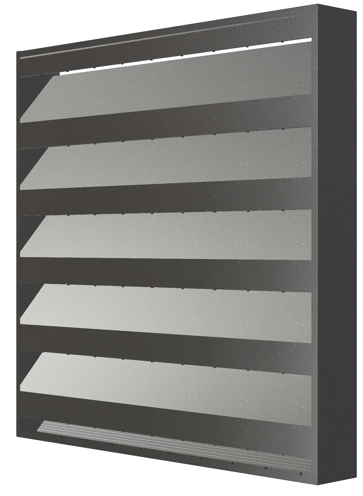 ACOUSTIC LOUVER FLAT BLADE