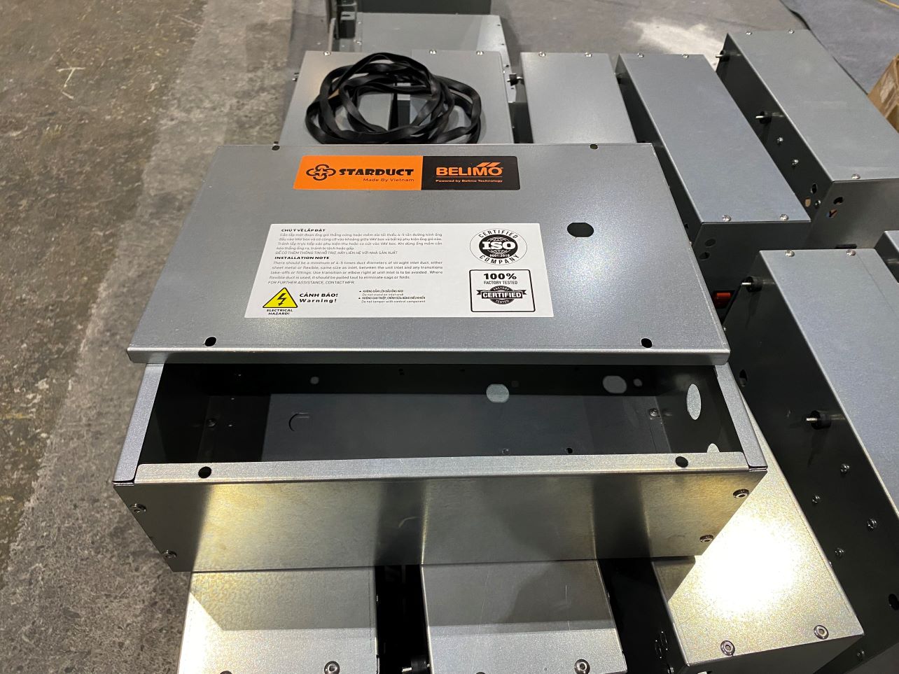 VAV BOX SINGLE DUCT TYPE