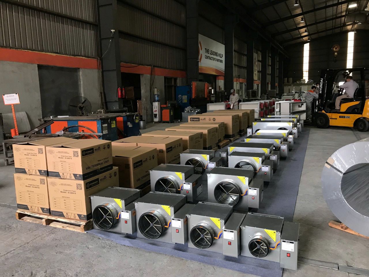 VAV BOX SINGLE DUCT TYPE